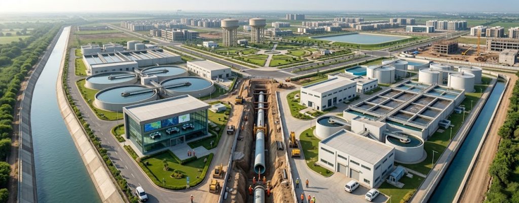 Water Management in Dholera Smart City | DSIR Infra Guide